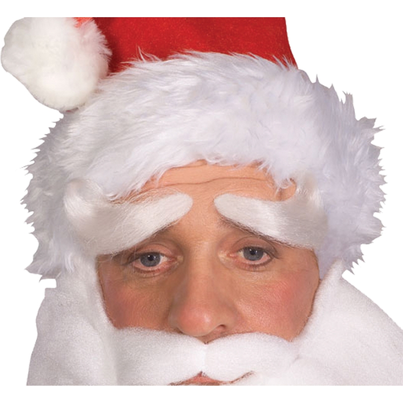 Santa Eyebrows
