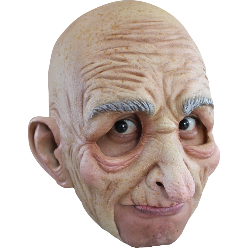 Old Man Adult Chinless Mask
